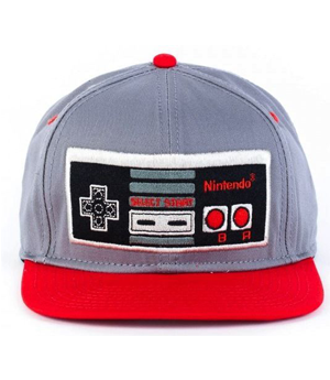 NINTENDO - NES CONTROLLER FLAT BILL CAP - AstronGameClub