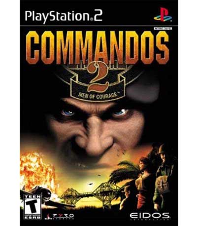 Commandos 2 Men of Courage PS2 USED (Μόνο ο Δίσκος) - AstronGameClub