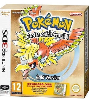 Pokemon Gold ( Code in a box ) 3DS NEW - AstronGameClub
