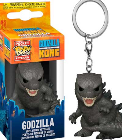 Funko Pocket POP! Godzilla Vs Kong - Godzilla Vinyl Figure Keychain ...