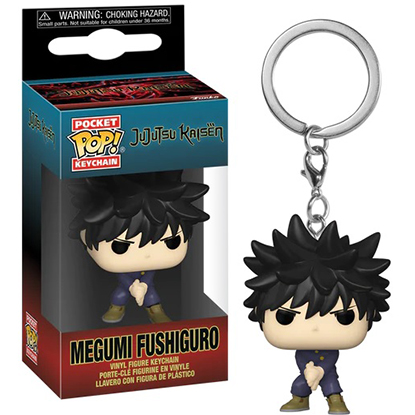 Funko Pocket Pop! Jujutsu Kaisen - Megumi Keychain - AstronGameClub
