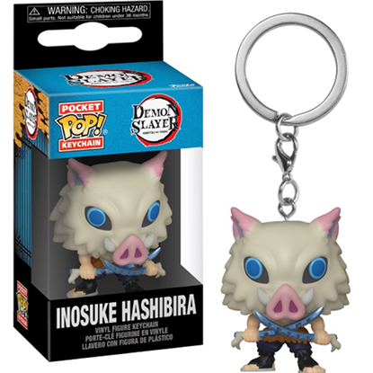 Funko Pocket Pop! Keychain Animation: Demon Slayer - Inosuke Hashibira ...