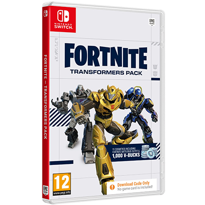 Fortnite: Transformers Pack (Code In A Box) Nintendo Switch NEW ...