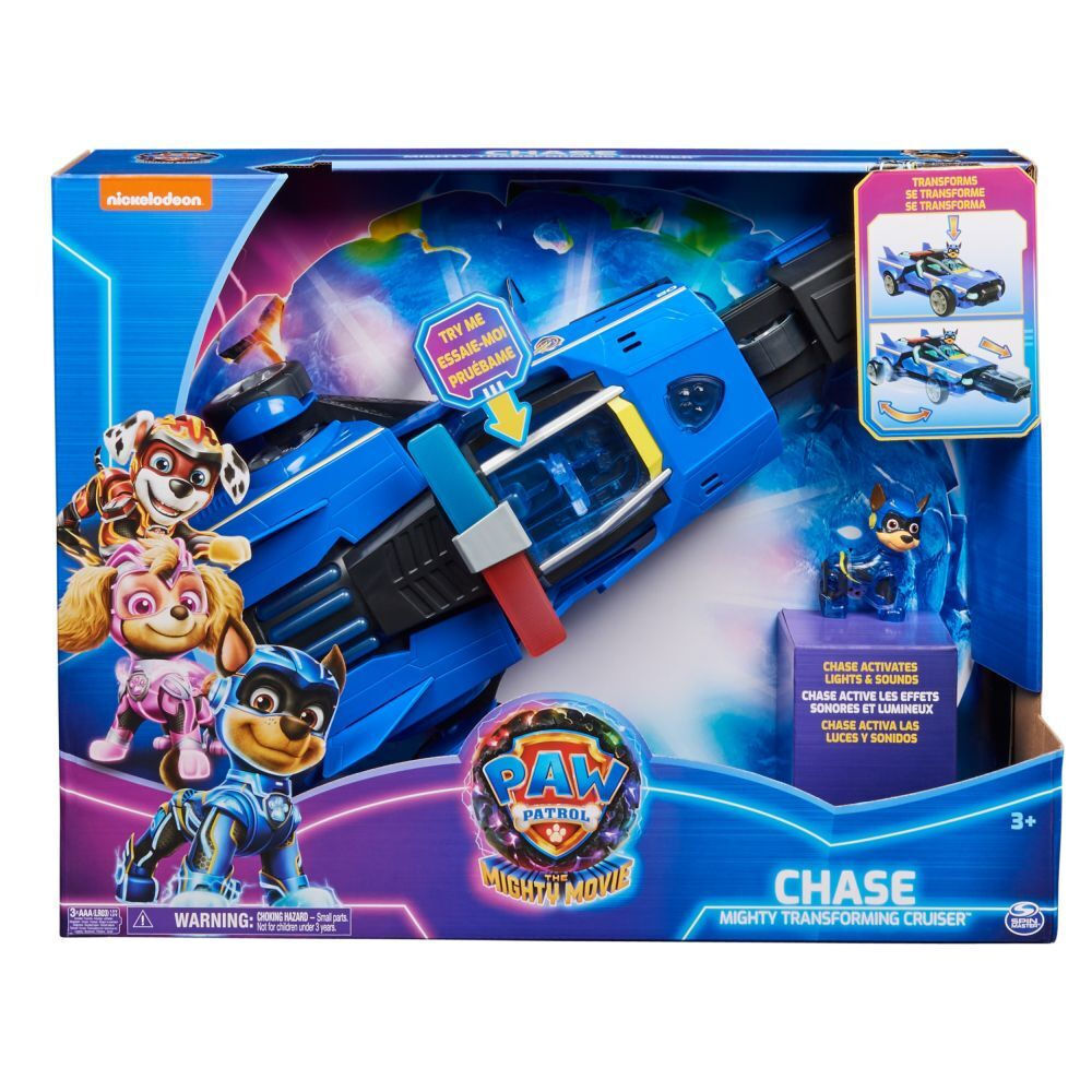 Spin Master Paw Patrol: The Mighty Movie - Chase Mighty Transforming ...