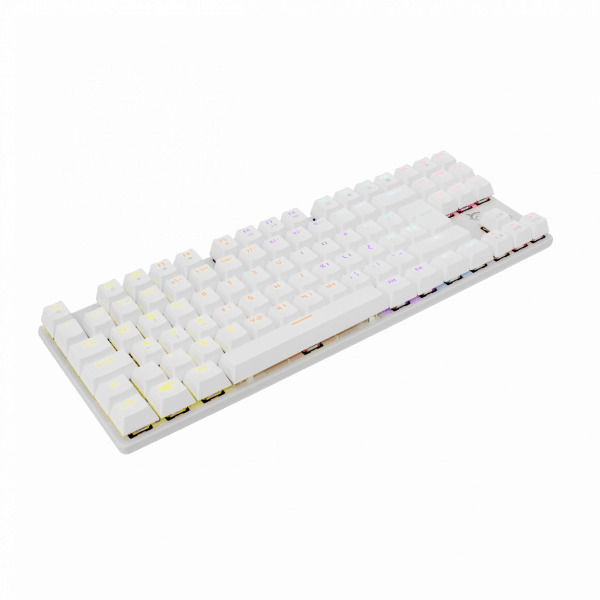 White Shark Mechanical Keyboard Commandos GK 2106 White Blue Switch (US ...