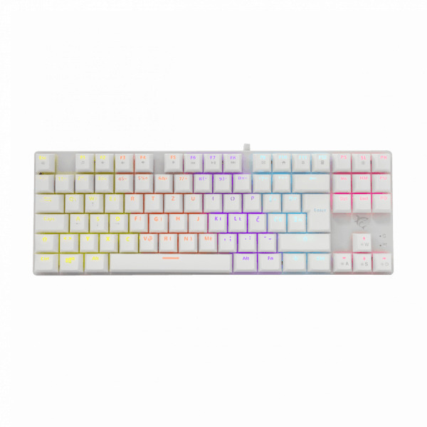 White Shark Mechanical Keyboard Commandos GK 2106 White Blue Switch (US ...