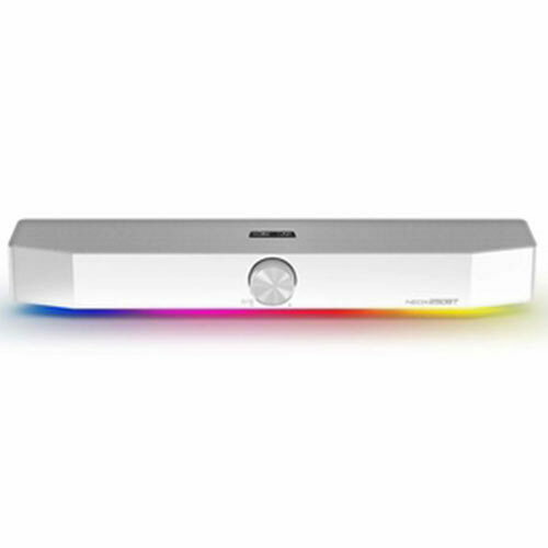 SONIC GEAR RGB BLUETOOTH SOUND BAR NEOX 250BT 20W WHITE - AstronGameClub