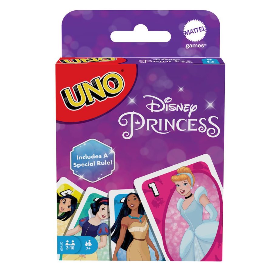 Mattel: UNO Disney Princess Card Game Επιτραπέζιο (GYY69) - AstronGameClub