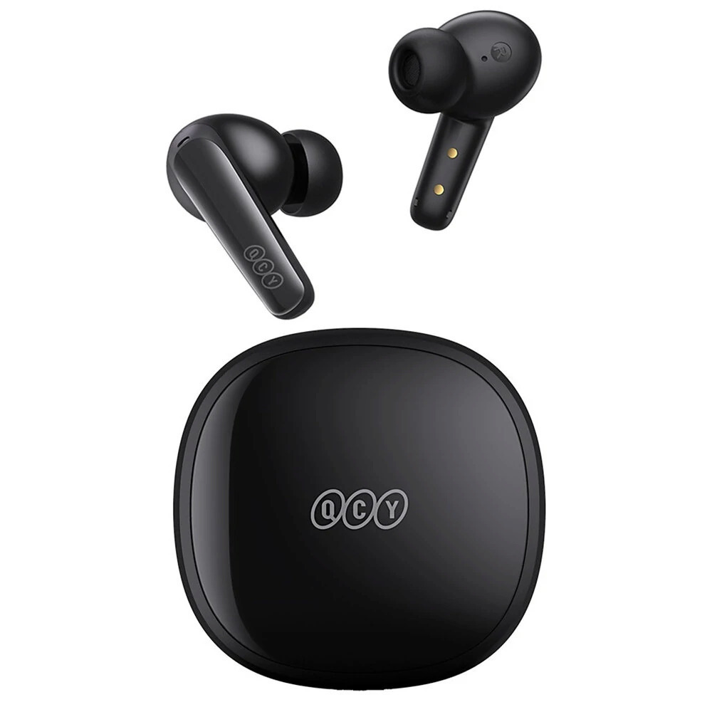 QCY T13X TWS BLACK – 30 HOUR BATTERY – TRUE WIRELESS IN-EAR EARBUDS ...