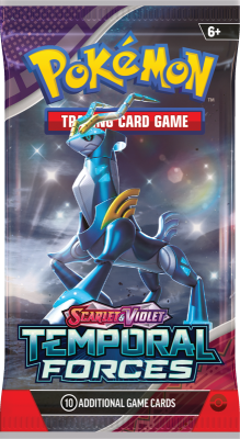 Pokemon TCG Scarlet & Violet Temporal Forces 1 Booster Pack (POK856396 ...
