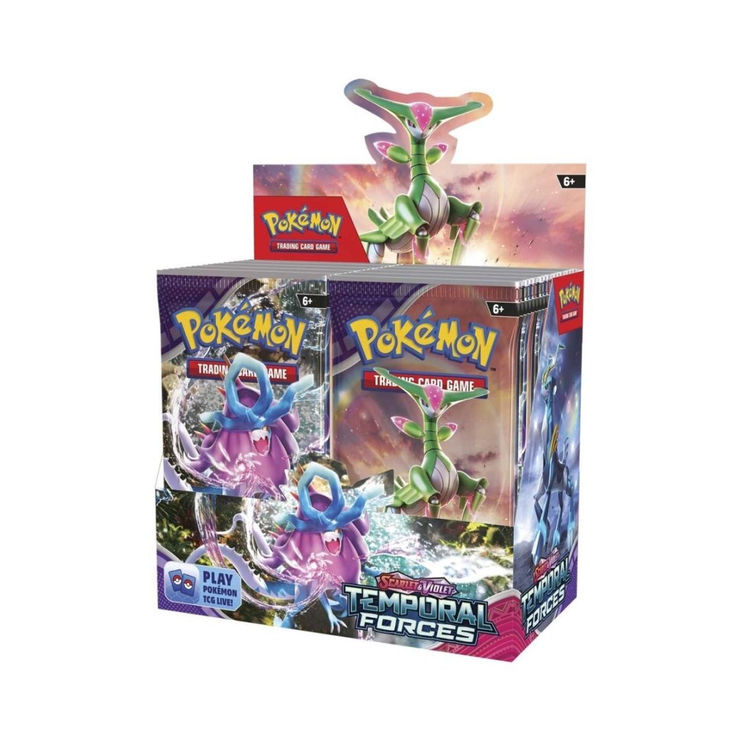 Pokemon TCG Scarlet & Violet Temporal Forces 1 Booster Pack (POK856396 ...
