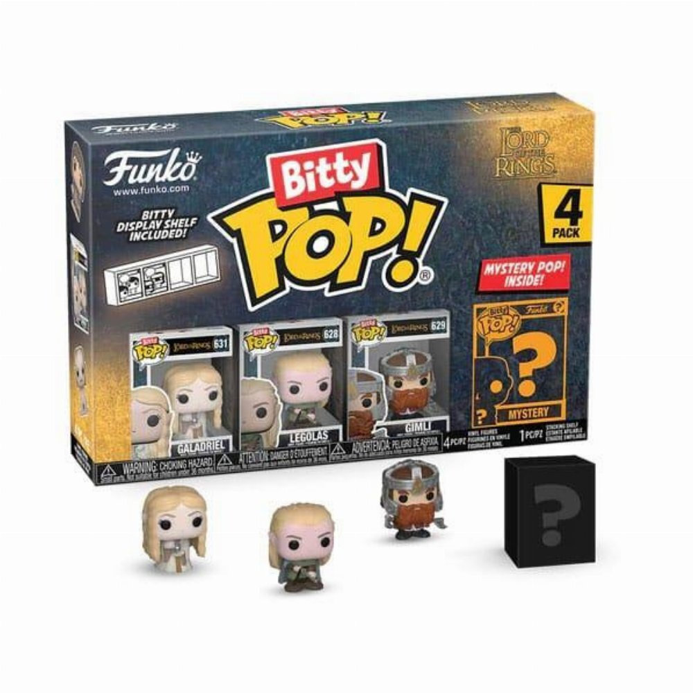 Funko Pop! Bitty Pop! Movies: Lord of the Rings Galadriel Figure ...