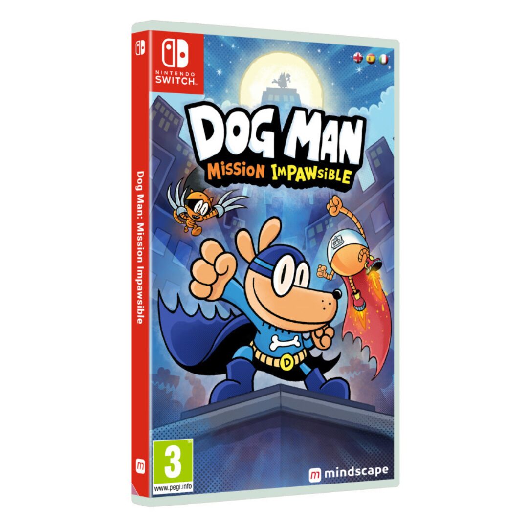 Dog Man Mission Impawsible Nintendo Switch NSW NEW - AstronGameClub