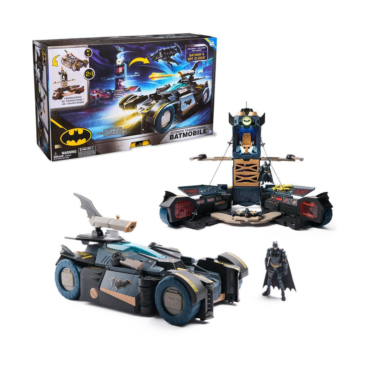 Spin Master DC: Batman - Ultimate Transforming Batmobile (6070131 ...