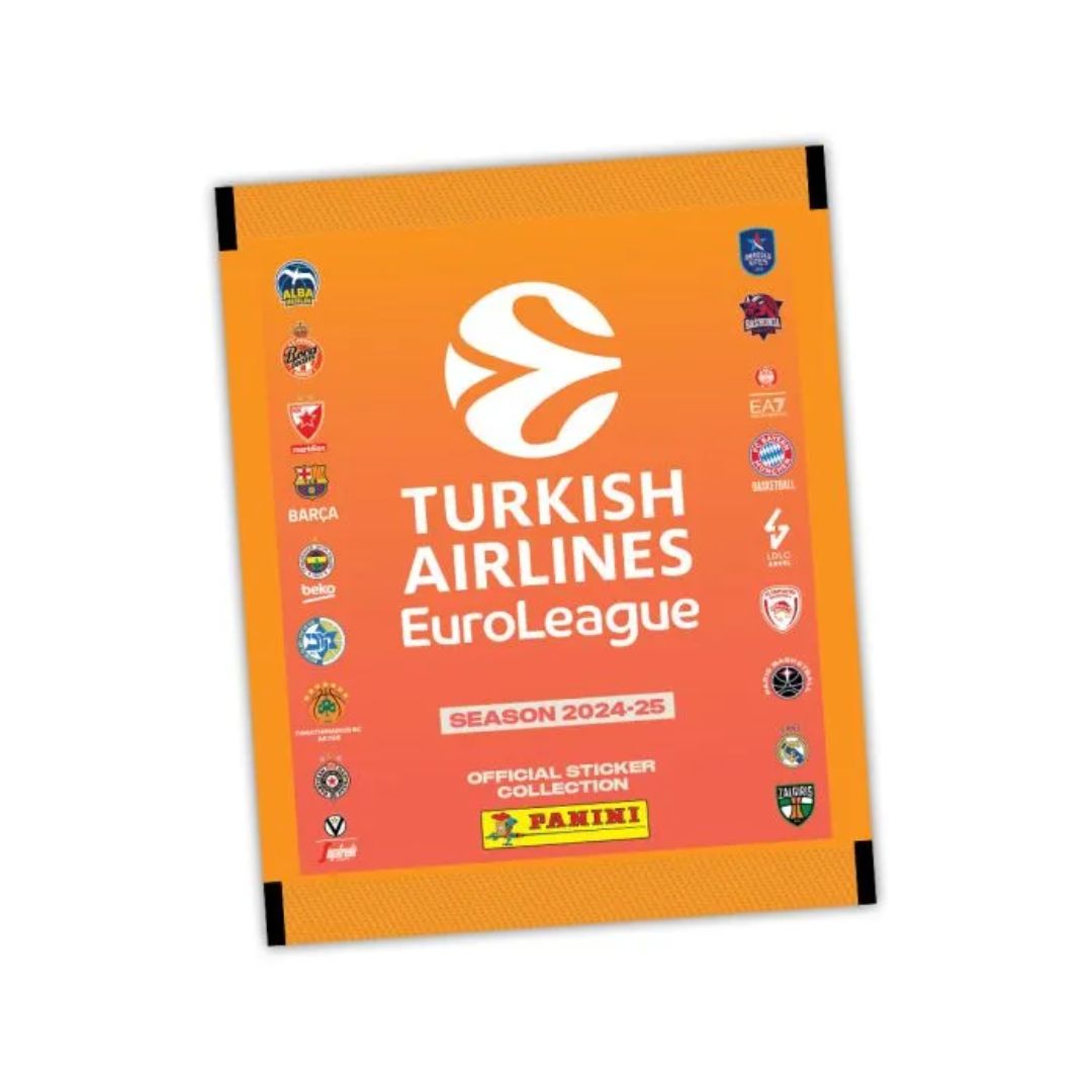 Panini Euroleague Turkish Airlines 2025 Stickers Αυτοκόλλητα ...