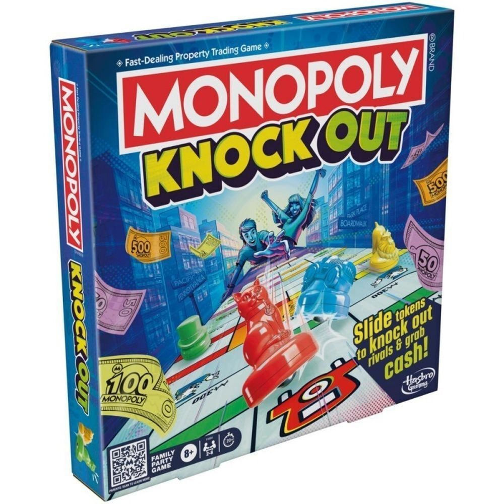 Hasbro: Monopoly - Knockout (Greek Language) (F8995) - AstronGameClub