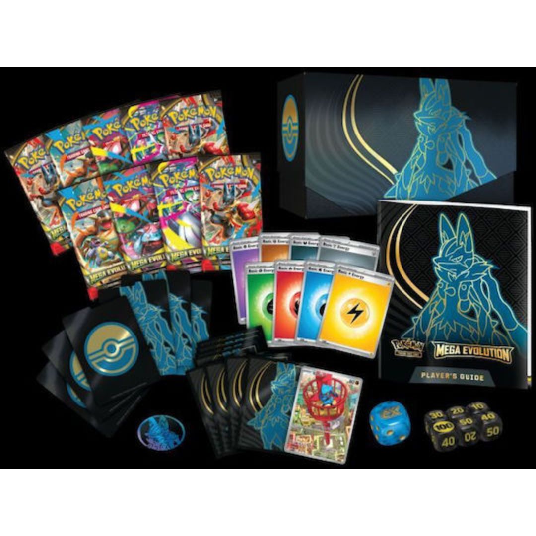 Pokémon Trading Card Game TCG Mega Evolution Elite Trainer Box με ...