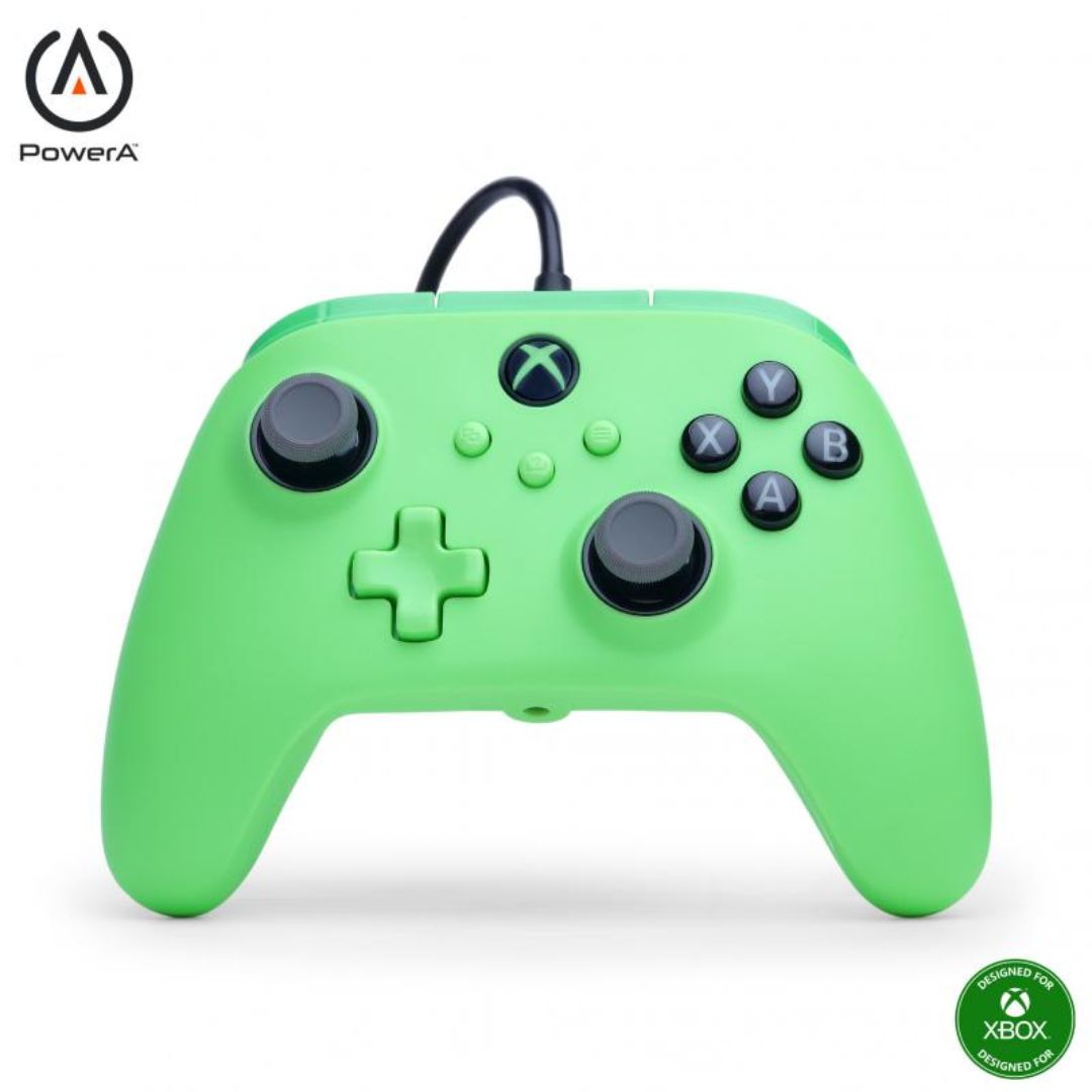 PowerA Advantage Plus Wired Controller Green Meadow (Xbox One-Series ...
